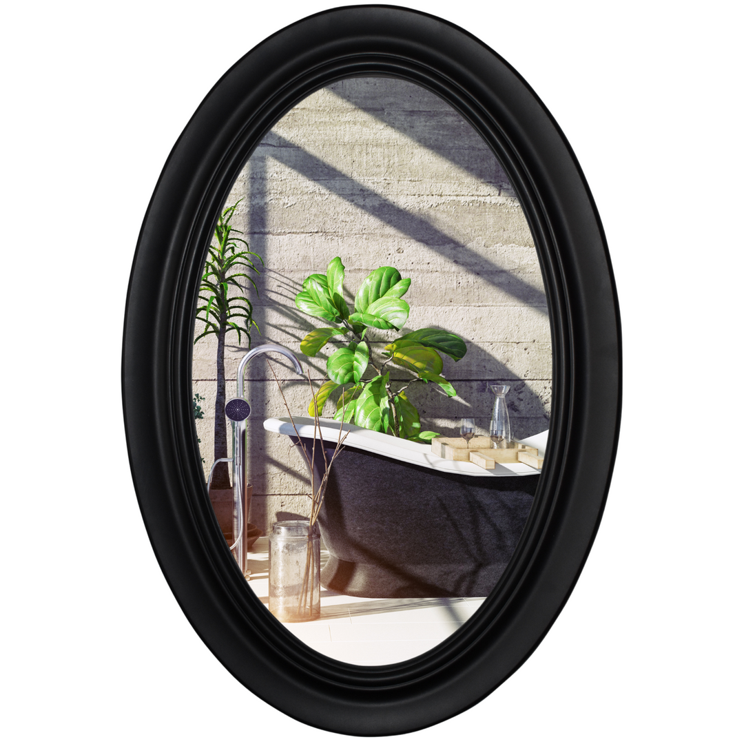 Framed Oval Mirrors – Mirrors & Marble